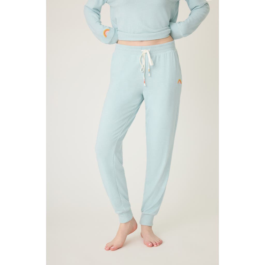 Pj Salvage Sunshine Mind Pajama Pants - Dusty Blue | Editorialist